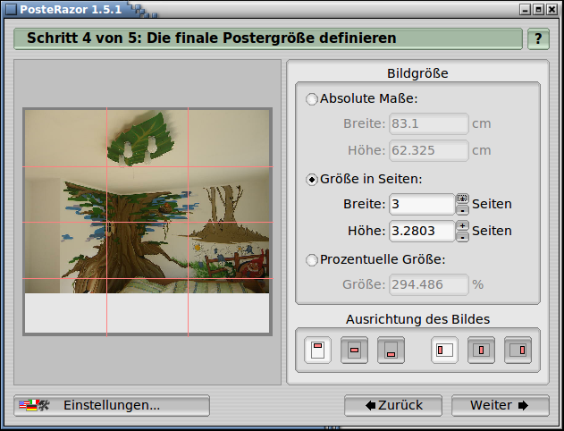 Printing A Large Image On Multiple Pages